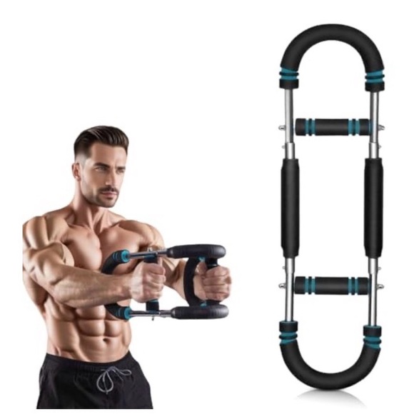 Swim | Twister Arm Exerciser Adjustable Spring Workout Bar Forearm ...